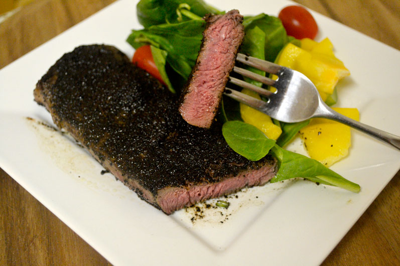 Garlic My Soul • Coffee Crusted Steak